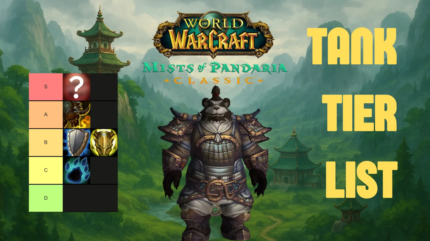 MoP Classic Tank Tier List - A New Challenger Joins the Fray ⇒ ...