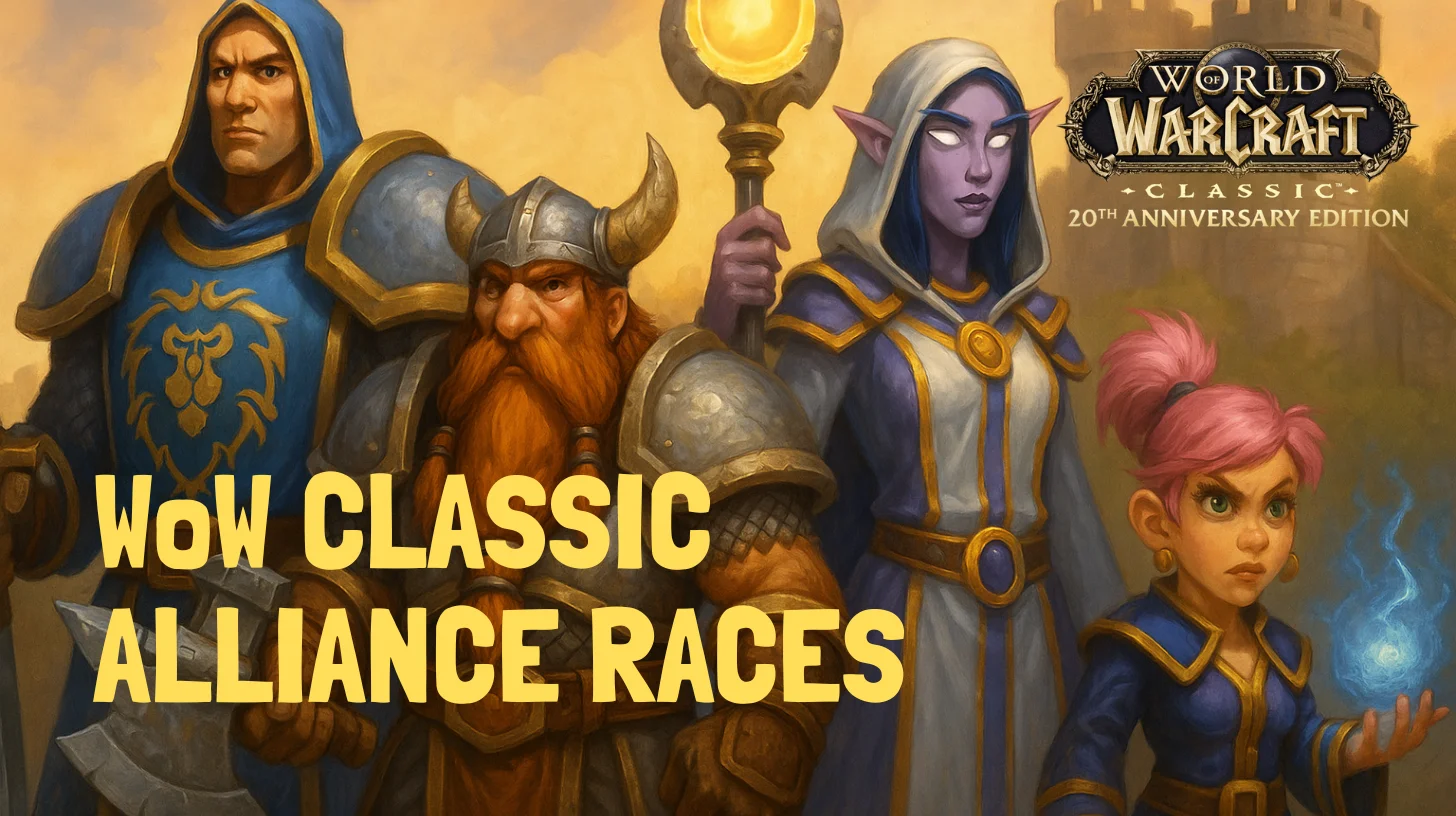 WoW Classic Alliance Races and Racial Abilities ⇒ HowtoWorldofWarcraft