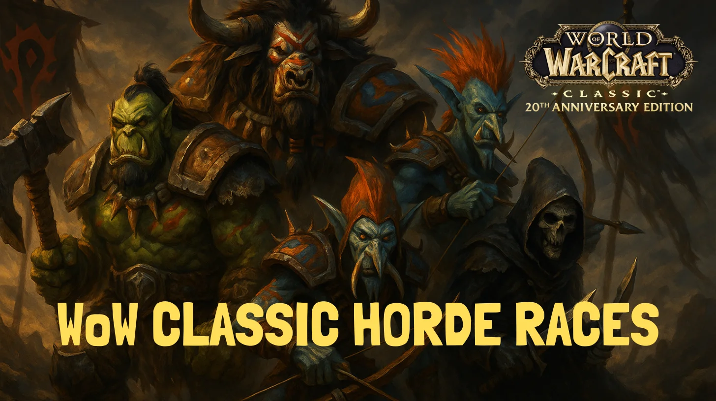 WoW Classic Horde Races and Racial Abilities ⇒ HowtoWorldofWarcraft